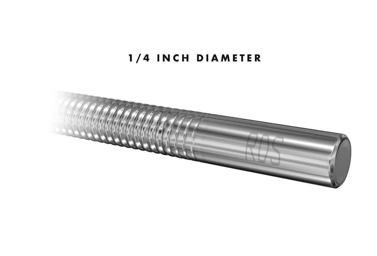 1/4" x 16" Formed Coating Rods – RD Specialties